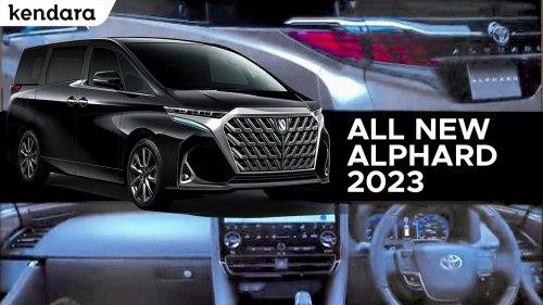 All New Toyota Alphard 2023 Fotonya Bocor, Desain Interior Mirip Lexus ...